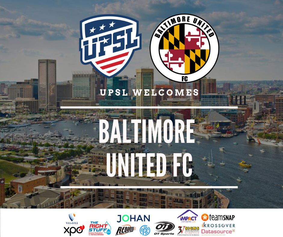 UPSL Announces Baltimore United FC as New Expansion Team | San Lee FC